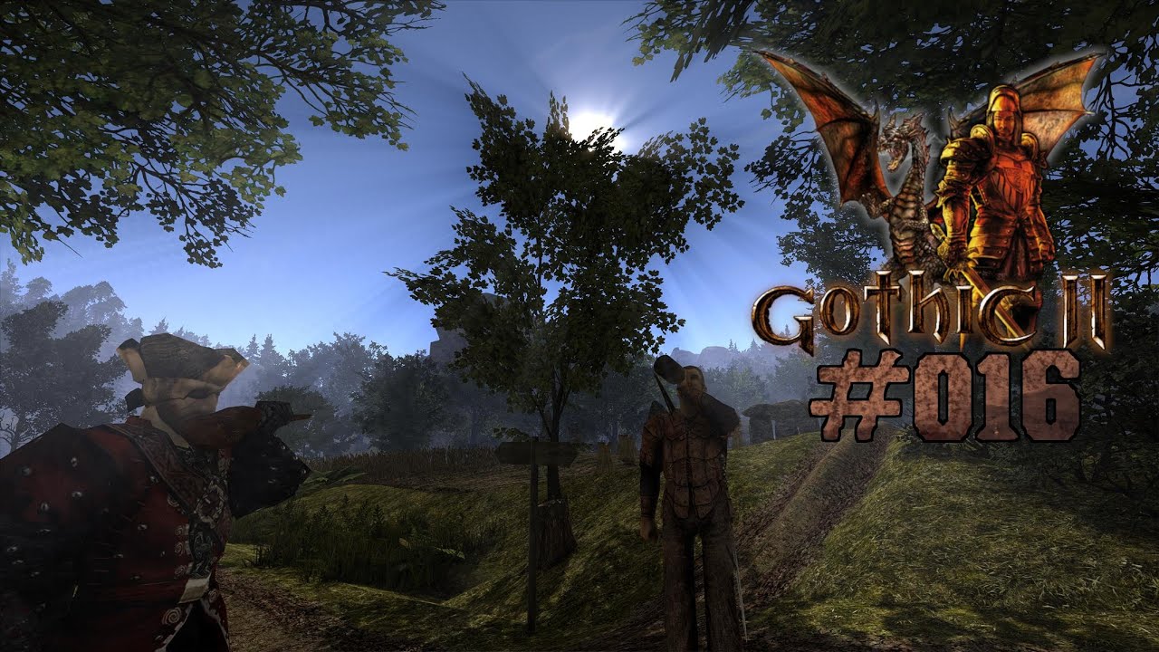 Gothic II: Gold – Remaster | 016 | Am Wegekreuz zu Onar's Hof - YouTube
