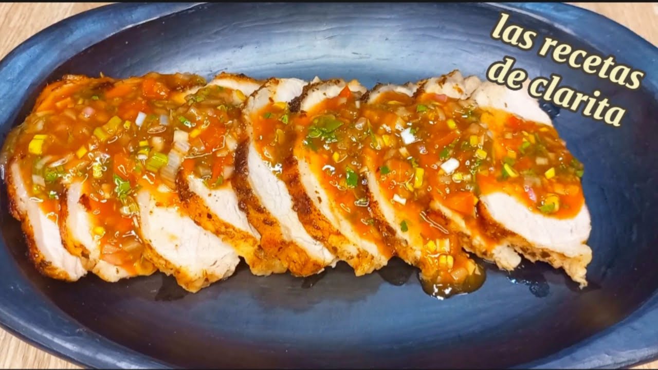 Lomo de Cerdo en Salsa Criolla de Lulo / Las Recetas de Clarita - YouTube