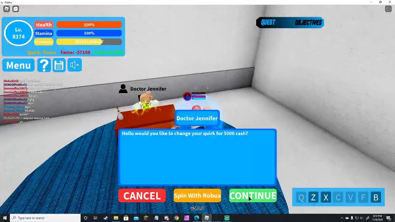 RANDOM QUIRK BATTLES PART 2 (boku no roblox) - YouTube