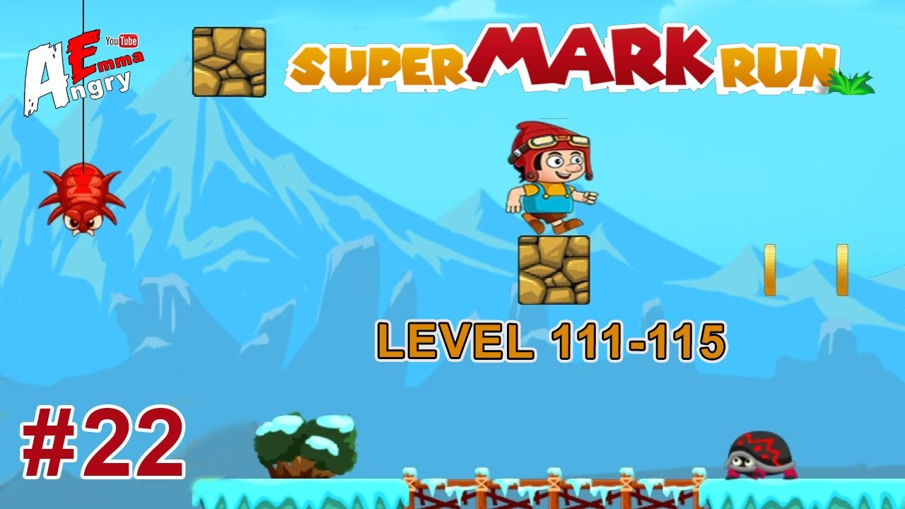 Super Mark Run - Gameplay #22 level 111-115 (Android) - YouTube