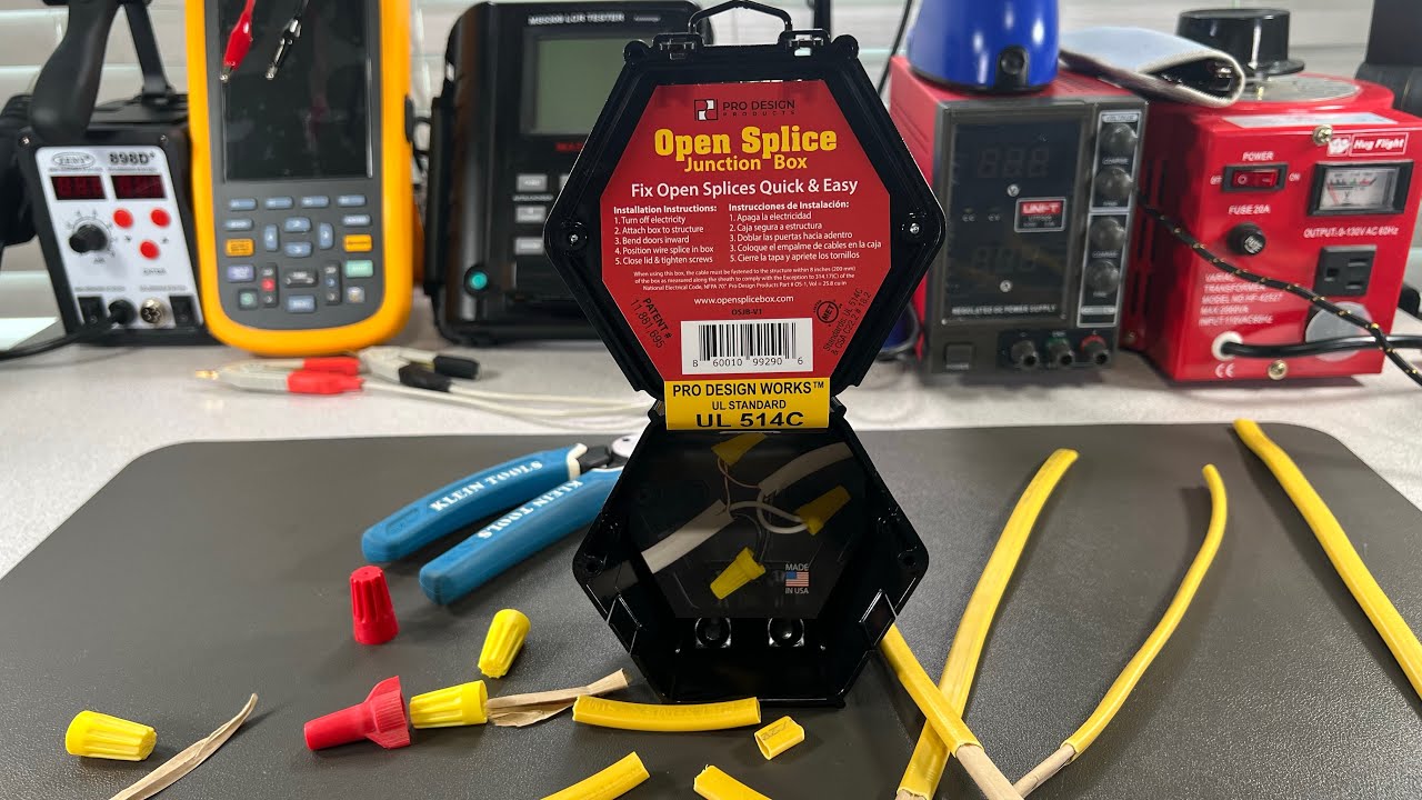 (New Item) PRO DESIGN PRODUCTS, Open Splice Junction Box - YouTube