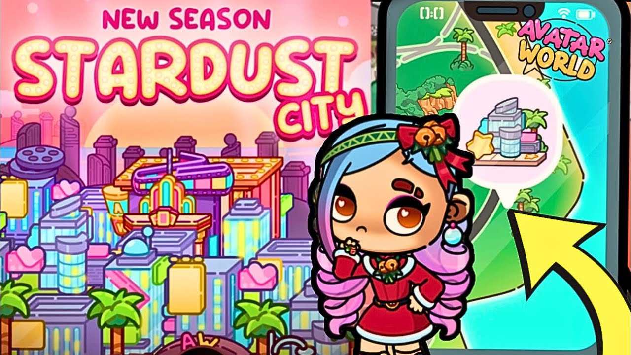 Stardust City Coming Avatar World | All Secrets | New Update | Gameplay ...
