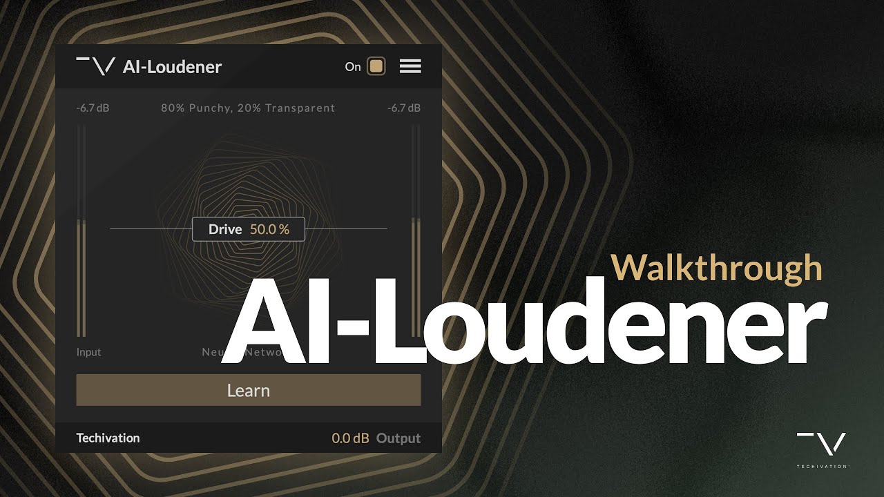Techivation AI-Loudener Walkthrough - YouTube