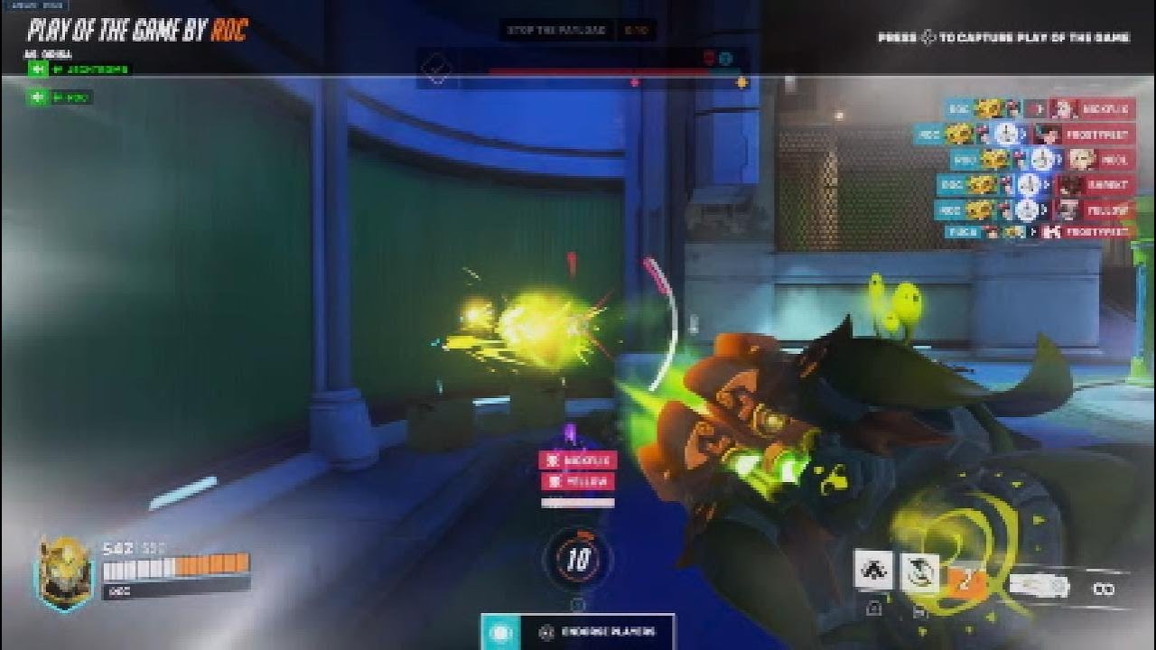 Overwatch 2 Orisa Ult Team Kill - YouTube