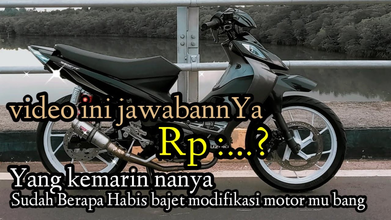 DETAIL HARGA YANG DI KELUARKAN BUAT MODIFIKASI SHOGUN SP125FL - YouTube