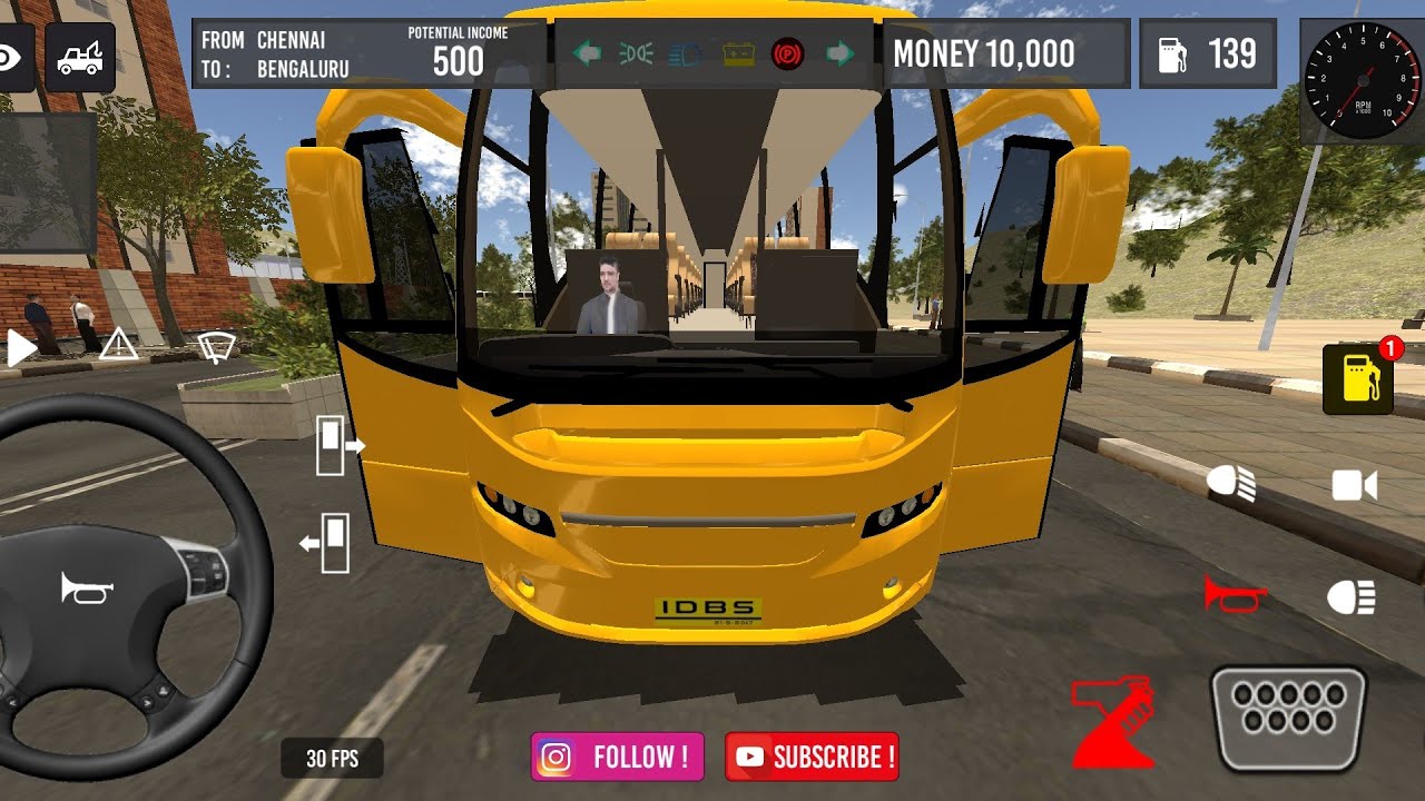 Indian Bus Simulator Game - Bus Simulator 2023 Gameplay #bussid #ets2 # ...