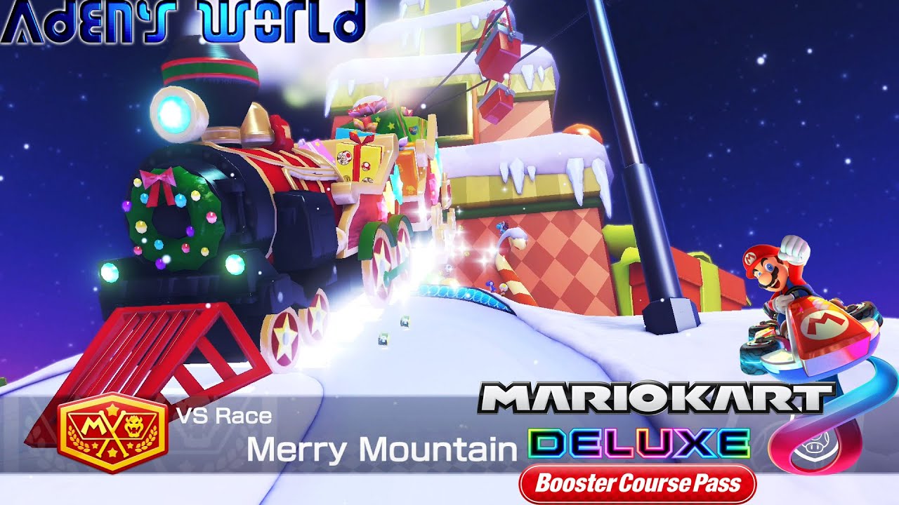 S18 E3 Merry Mountain! Mario Kart 8 Deluxe - Booster Course Pass DLC! - YouTube