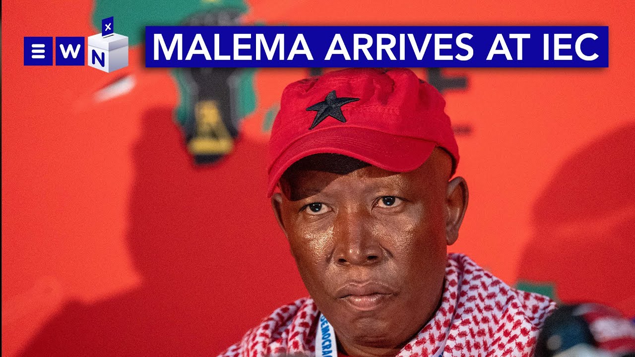 'We want to work with the ANC' - Julius Malema at the IEC results ...