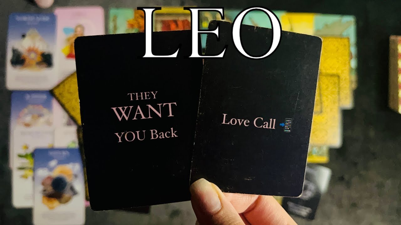 LEO 📞 CALL/TEXT FROM SOMEONE! THEY WILL COMMUNICATE SOON ! BEAUTIFUL ...