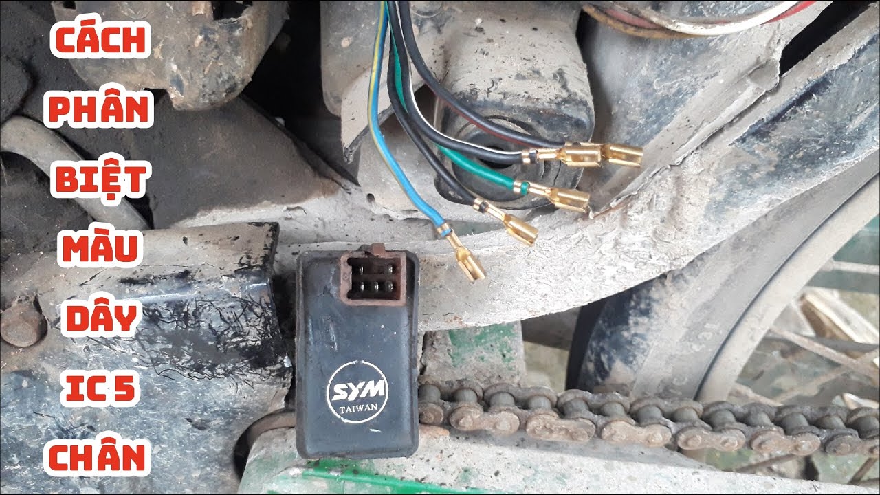 Cách nối dây ic wave,dream - YouTube