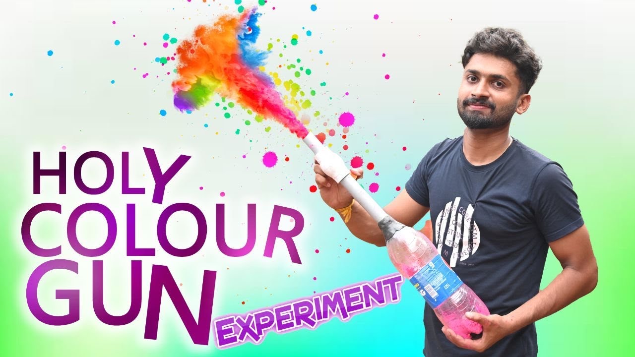 HOLI COLOUR GUN MAKING(കണ്ണാപ്പിസ് EXPERIMENTS-EP=1) - YouTube