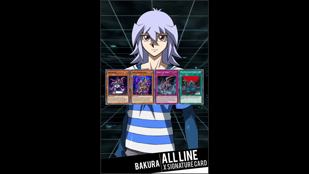 Yugioh Duel Links - Bakura DSOD x ALL Special Phrases Card - YouTube