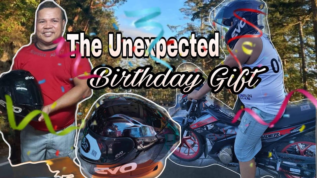 The evolution helmet unexpected gift to our Daddy #evolution #viral - YouTube