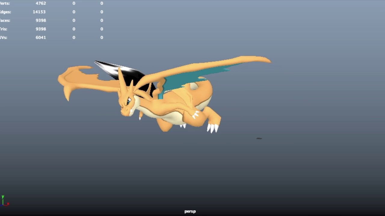 Mega Charizard Flying