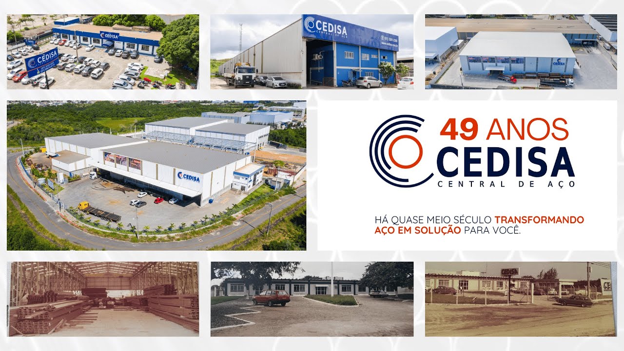 Cedisa: há 49 anos transformando aço em solução. - YouTube