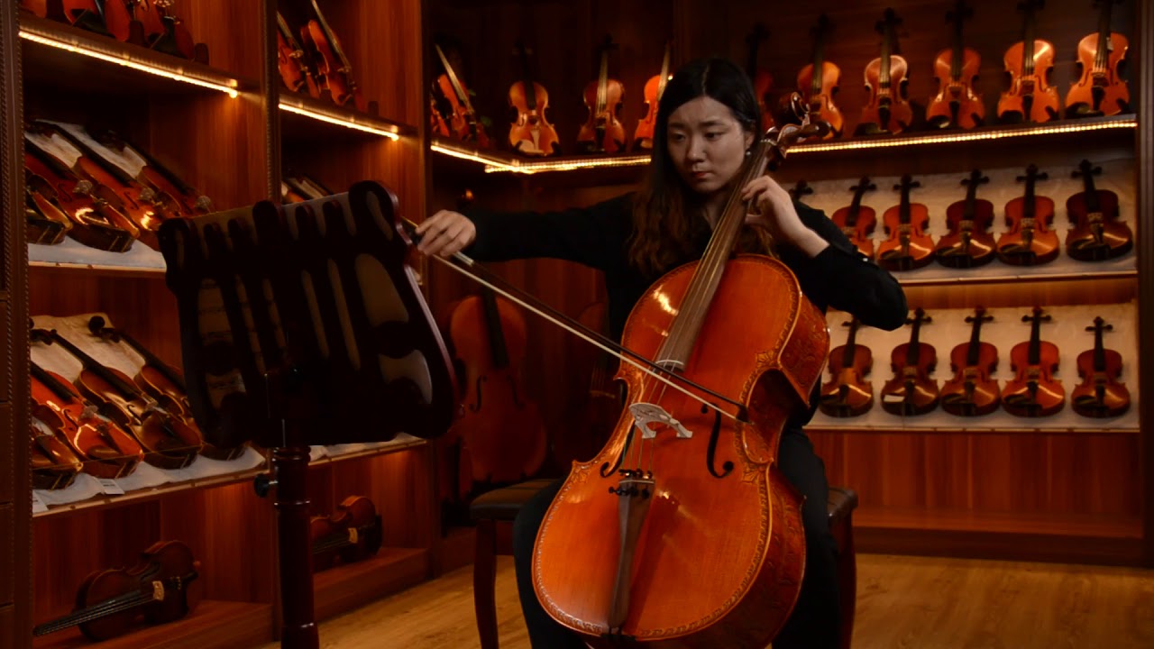 Christina EUC6000 Cello audition - YouTube