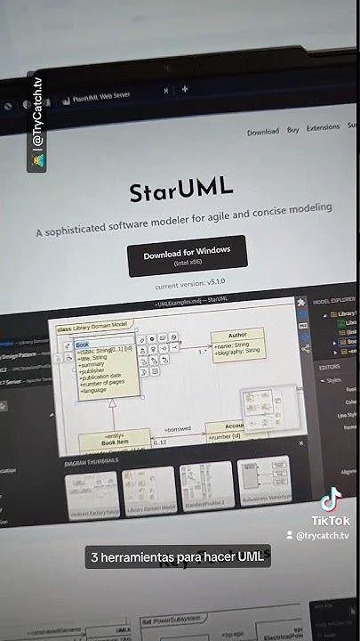 3 herramientas para hacer UML - YouTube