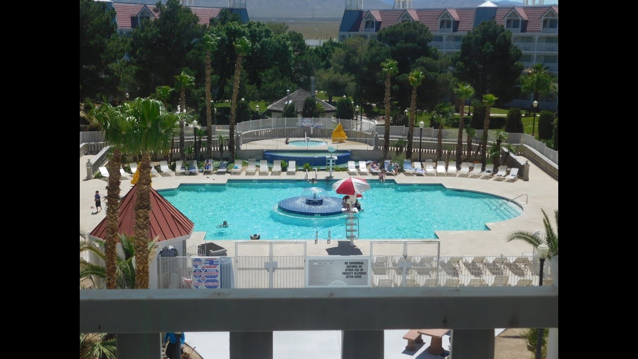 Primm Valley Resort Pool & Courtyard Walk-around - YouTube