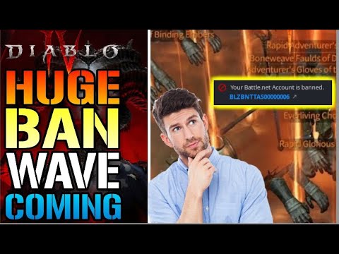 Diablo 4: HUGE Ban Wave Coming For Exploits? Are You Safe?...Let's Talk ...