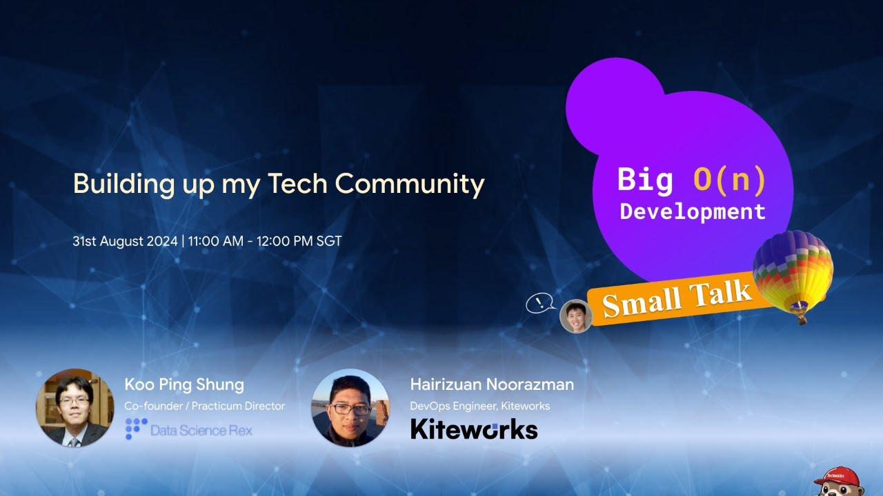 #11 - Building up my Tech Community - YouTube