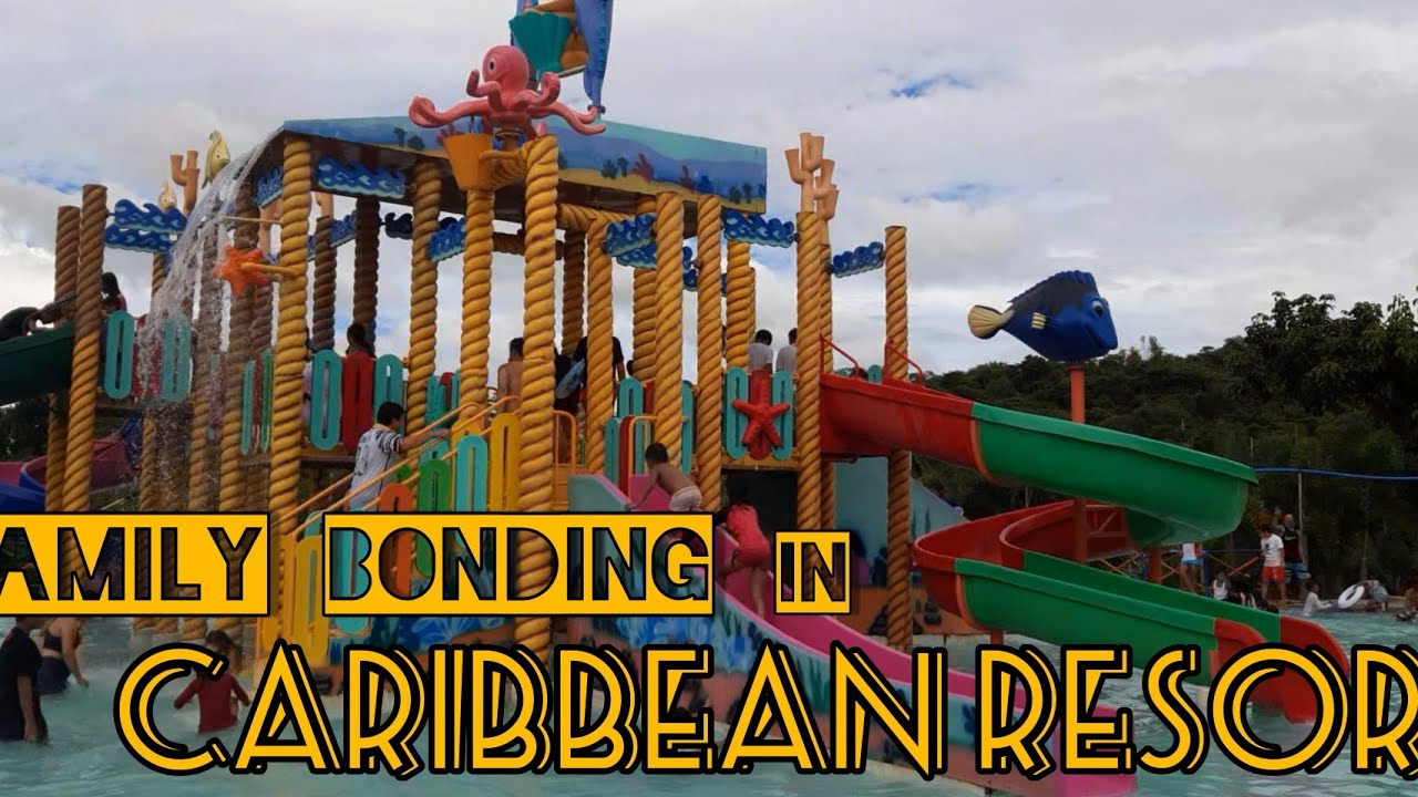 Family Bonding | Swimming | Caribbean Waves Waterpark Resort @DRT - YouTube