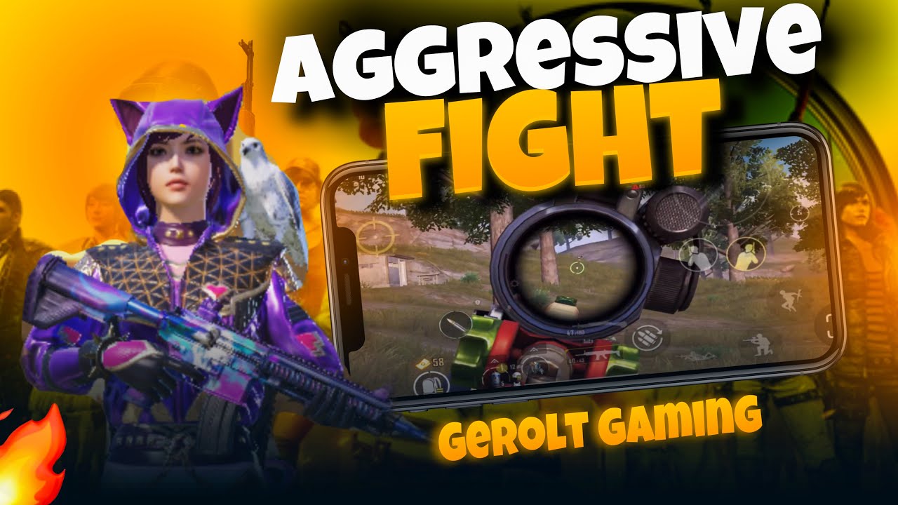 MOST AGRESSIVE MATCH IN BGMI 😈| GEROLT GAMING 💥 MUST WATCH !!! - YouTube