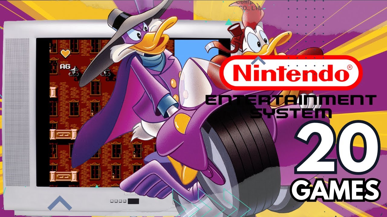 🎬 20 Nintendo 🔴 NES games based on MOVIES & ANIMATED characters | Games ...