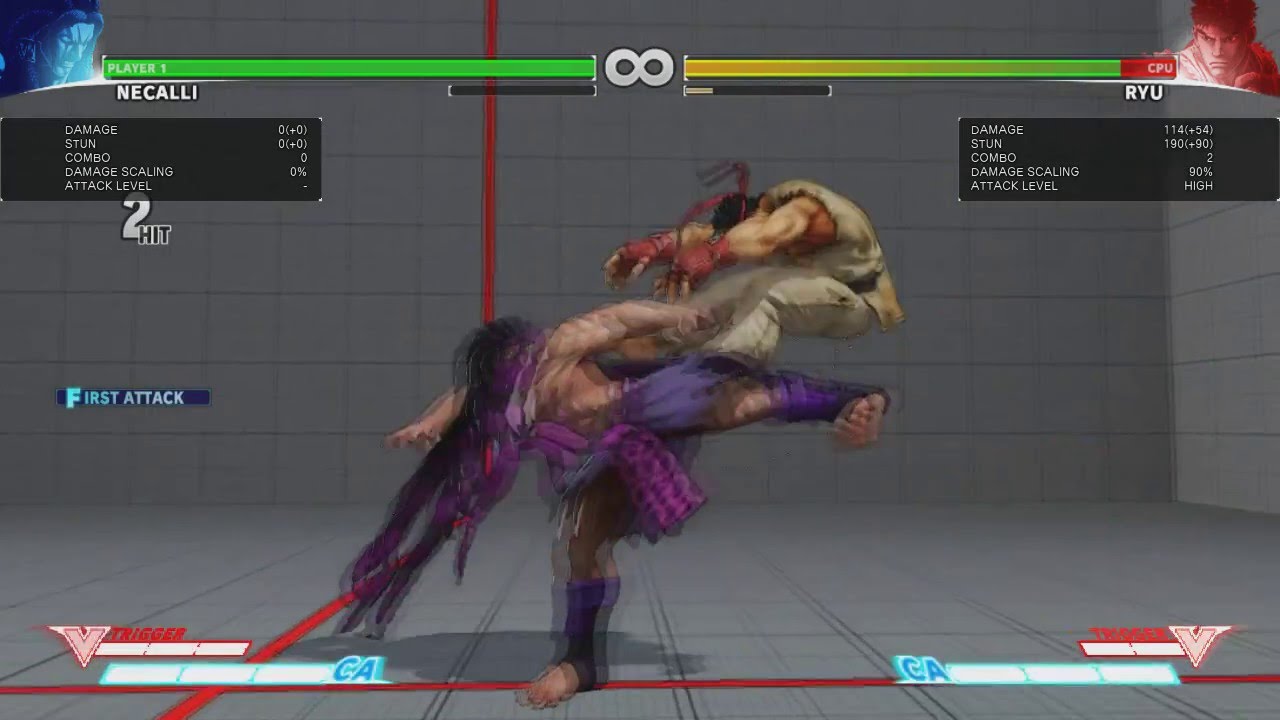 SF5: Necalli 50/50 Jump-in Setup - YouTube