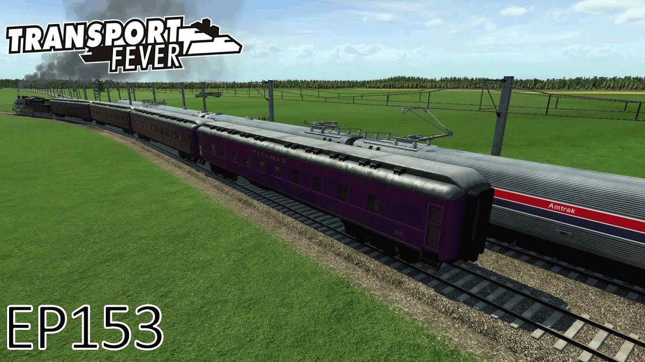 Transport Fever Gameplay Video | Chicago - Buffalo Amtrak GP40-2 | The ...