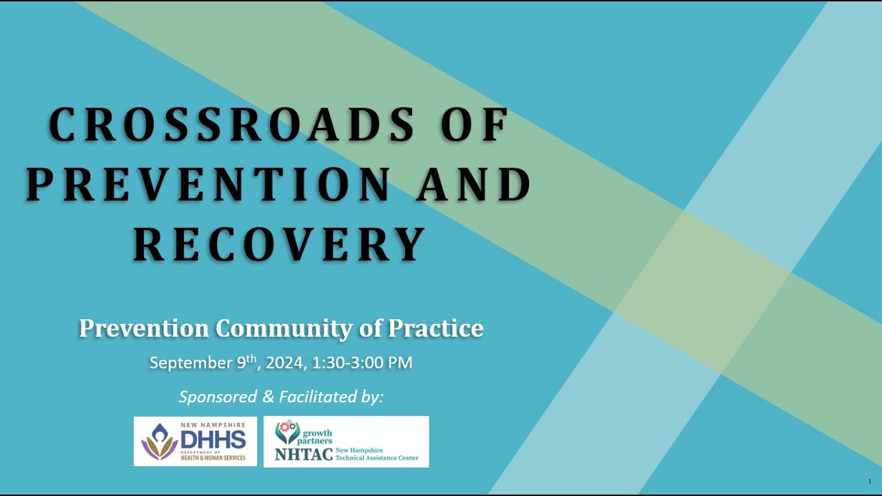 Crossroads of Recovery and Prevention - YouTube