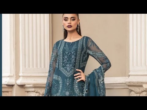 Maria B Fancy Chiffon Collection - YouTube