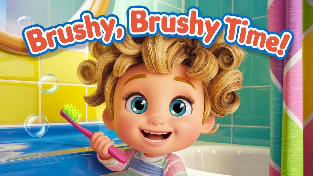 Brushy, Brushy Time! | Fun Kids’ Tooth Brushing Song - YouTube