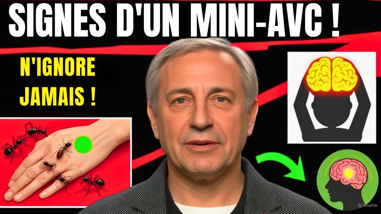 Les 8 signes SECRETS d'un mini-AVC chez les personnes âgées que vous ne ...