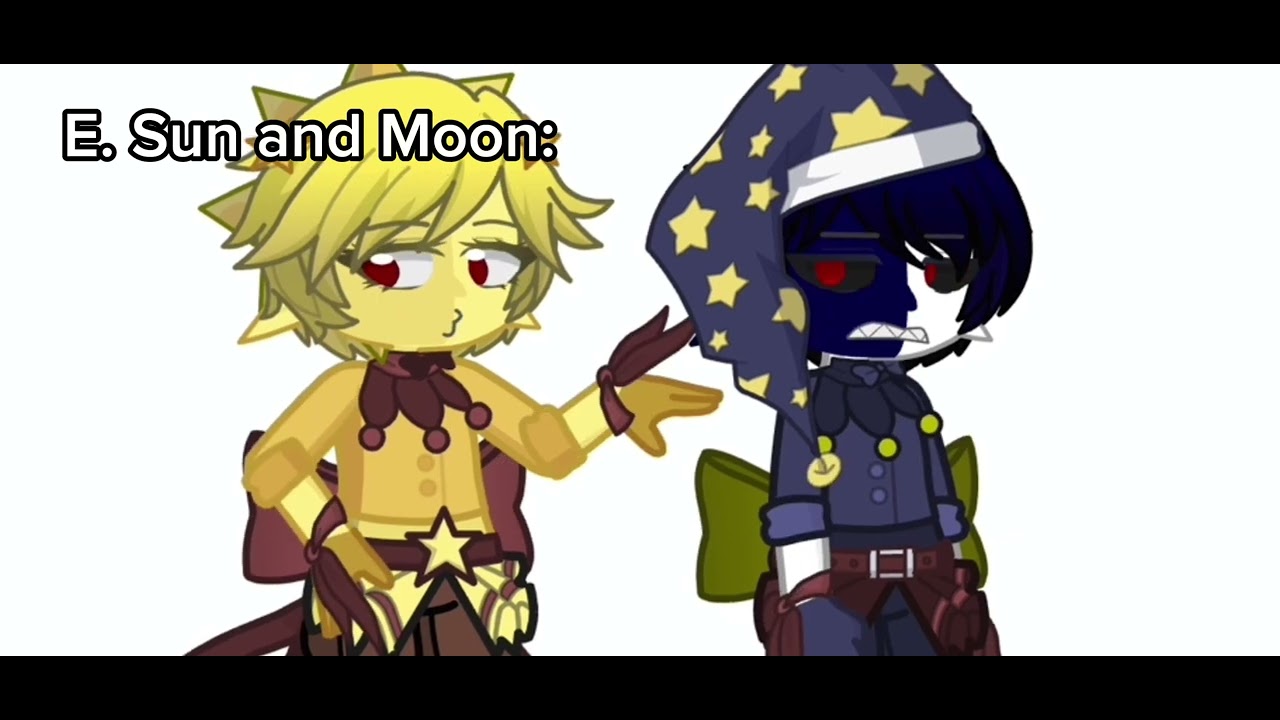 Evil sun and moon be like: - YouTube
