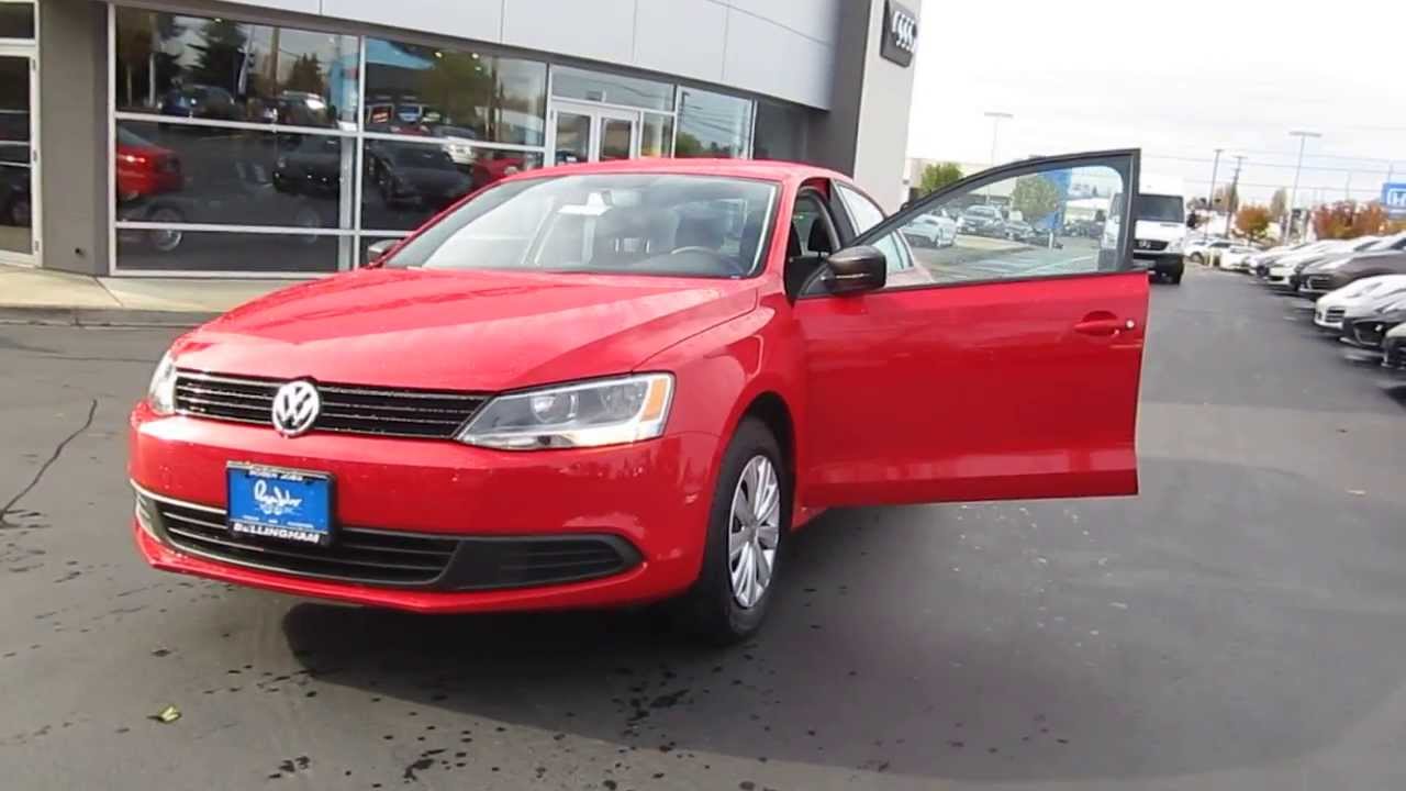 2014 Volkswagen Jetta, Tornado Red - STOCK# 109623 - Walk around - YouTube