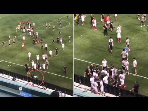 Liverpool's Virgil van Dijk Angrily Confronted Joris Gnagnon At Full Time