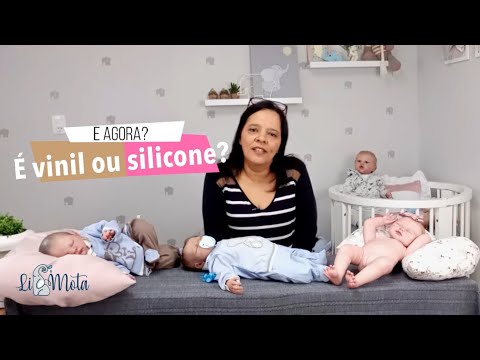 Bebê Reborn de vinil ou silicone? Entenda de uma vez com a Li Mota!