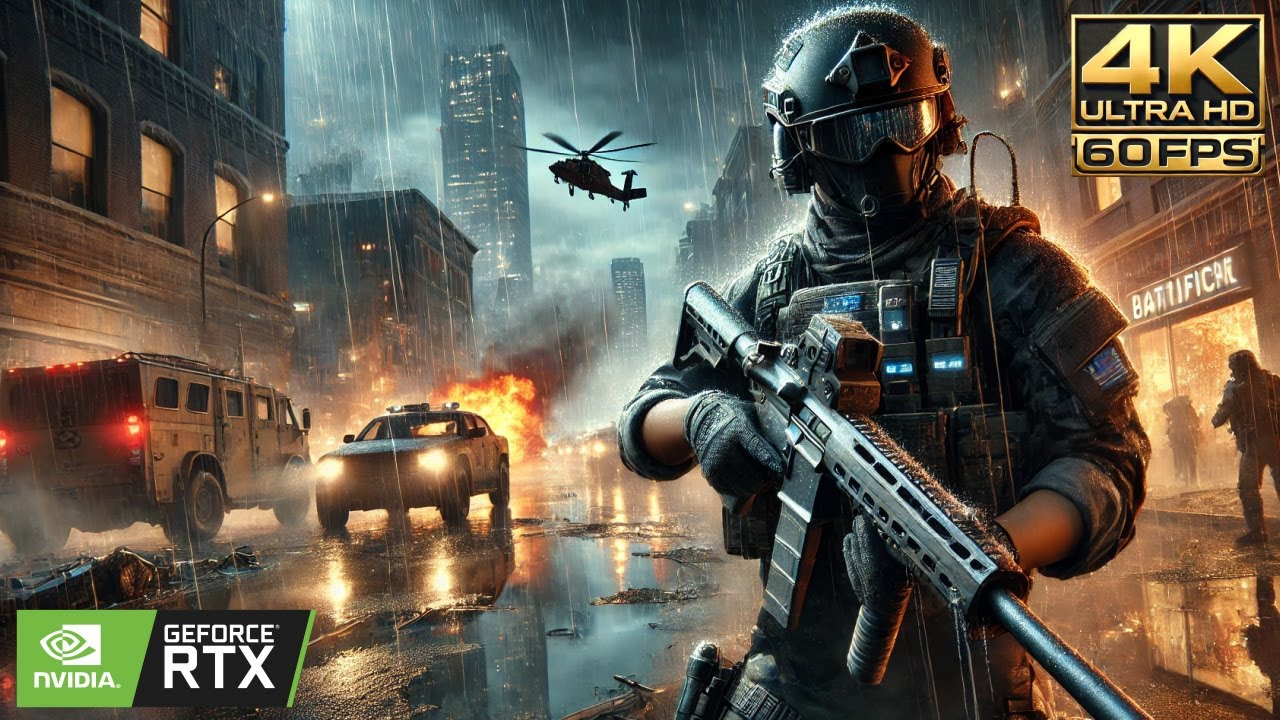 Bullets, Chaos, and Rescue™ | Ultra Realistic Immersive Graphics | 4K ...