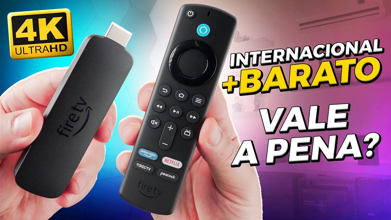 Testei o Novo FIRE TV STICK 4K do Mercado Livre - Vale a Pena? - YouTube