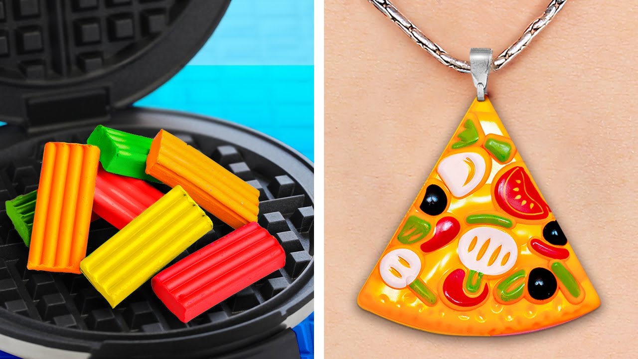 Jaw-Dropping Polymer Clay Compilation || Miniature Ideas, DIY Jewelry ...