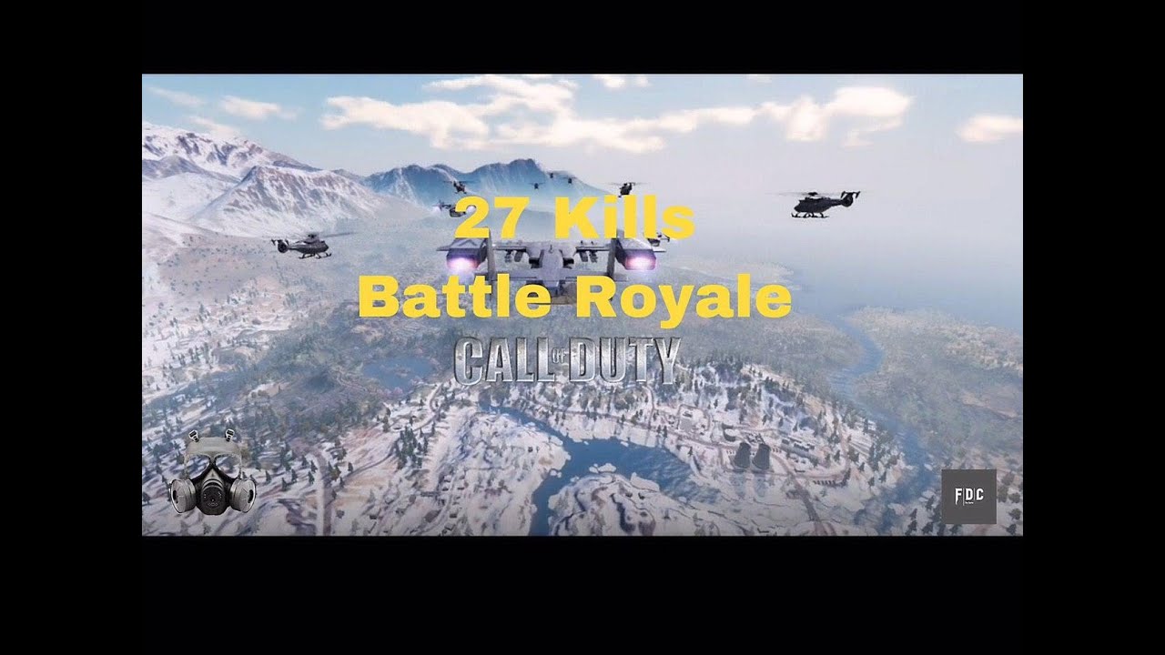 CALL OF DUTY BATTLE ROYALE 27 KILLS!!! - YouTube