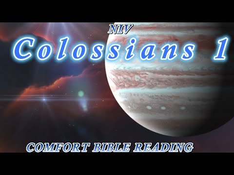 Reading the Book of Colossians Chapter 1 ( NIV ) - YouTube