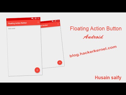 Floating Action Button in Android - 2015 android studio, Material ...