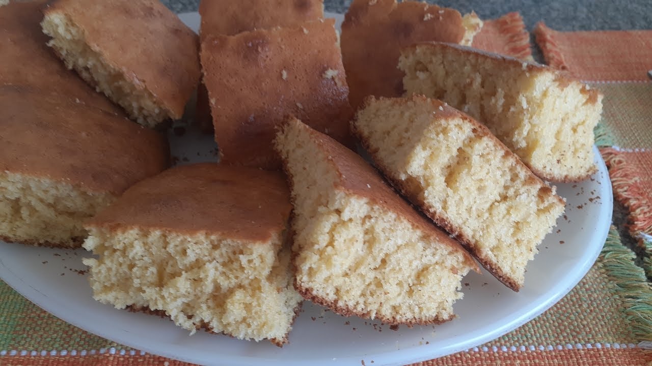 BOLO/BROA de FUBÁ MUITO FÁCIL! - YouTube