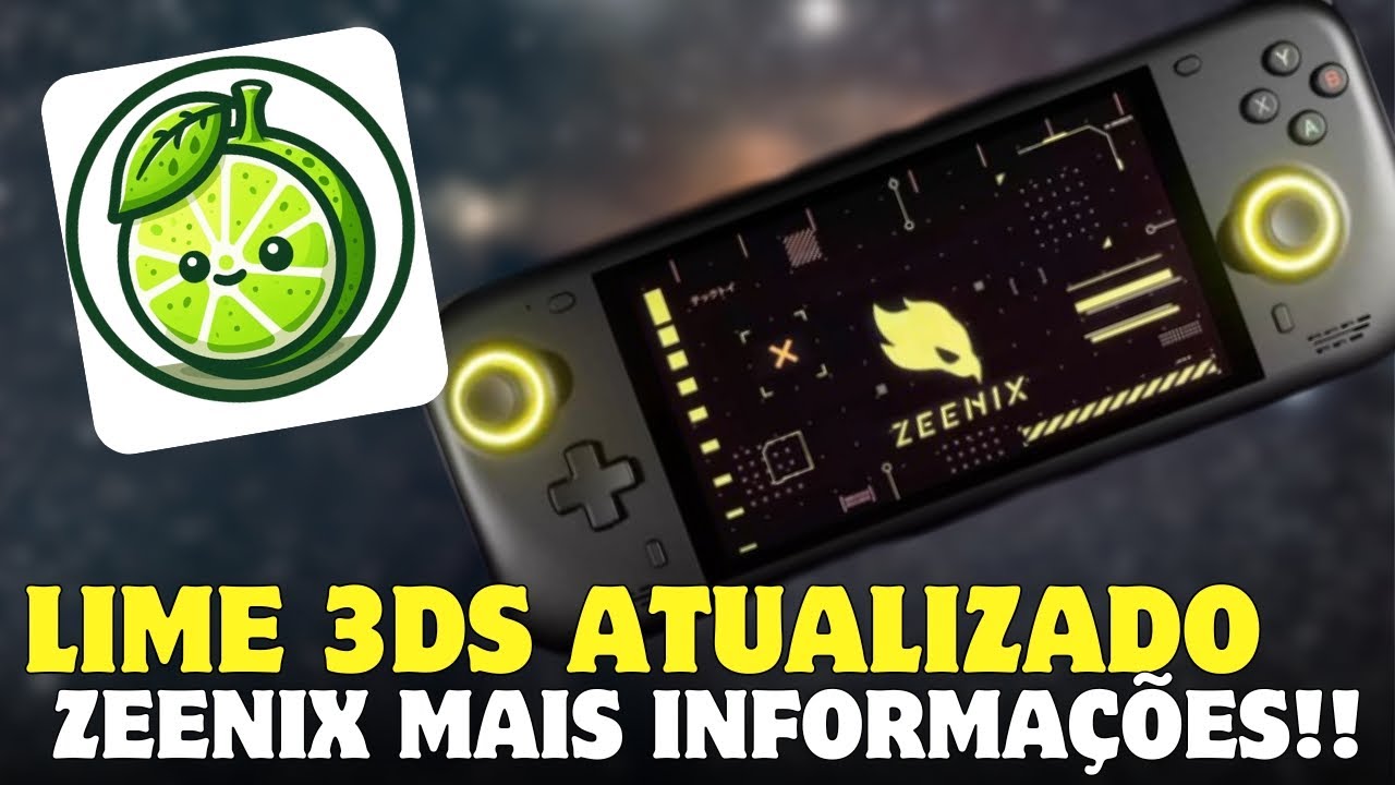 LIME 3DS NOVA VERSAO!! e mais INFORMAÇÕES SOBRE O ZEENIX 💥 - YouTube