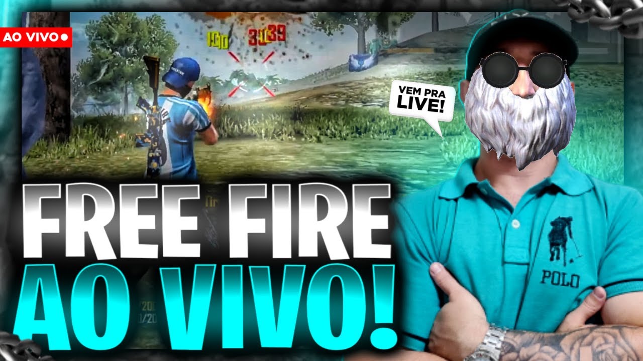 🔥 LIVE FF🔥FREE FIRE AO VIVO🔥MELHOR COMBINAÇÃO DE PERSONAGEM🔥JOGANDO COM ...