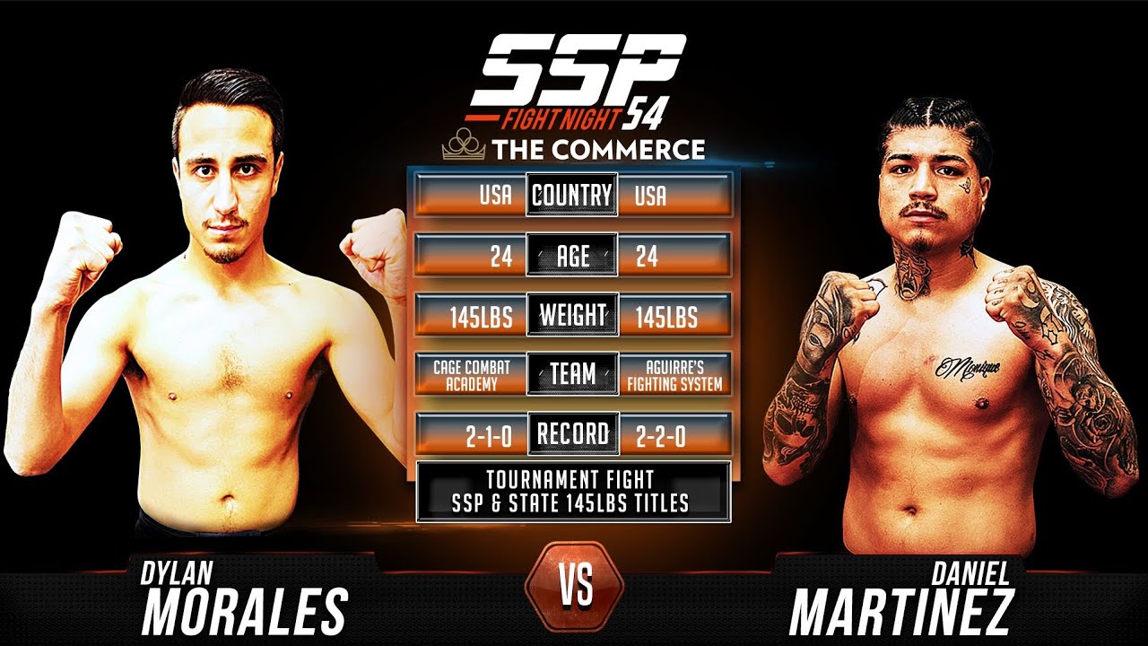 Dylan Morales vs Daniel Martinez - SSP 54 - YouTube
