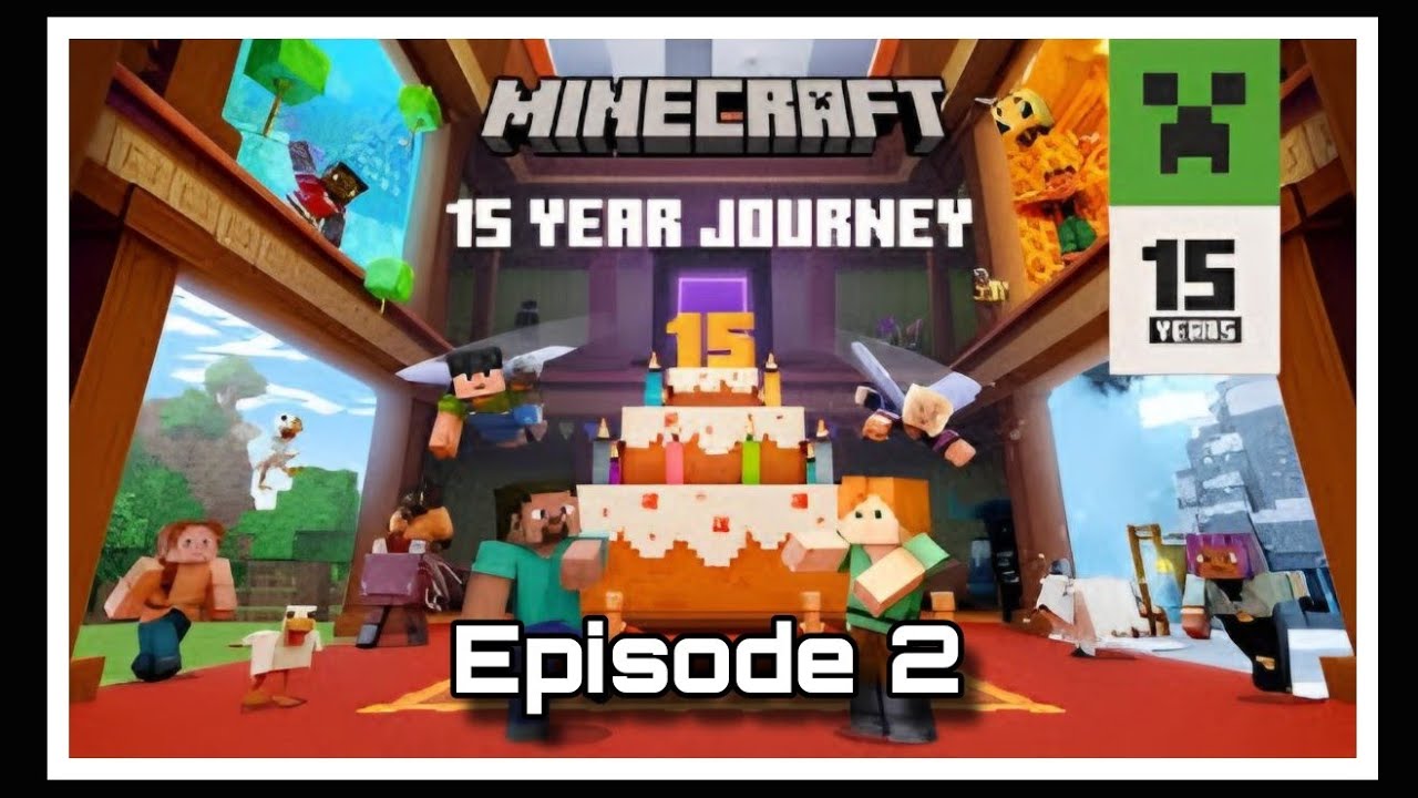 Minecraft’s 15th Anniversary 🎉 | EP 2: Pets, Portals & Secrets! 🐷👻👾 ...