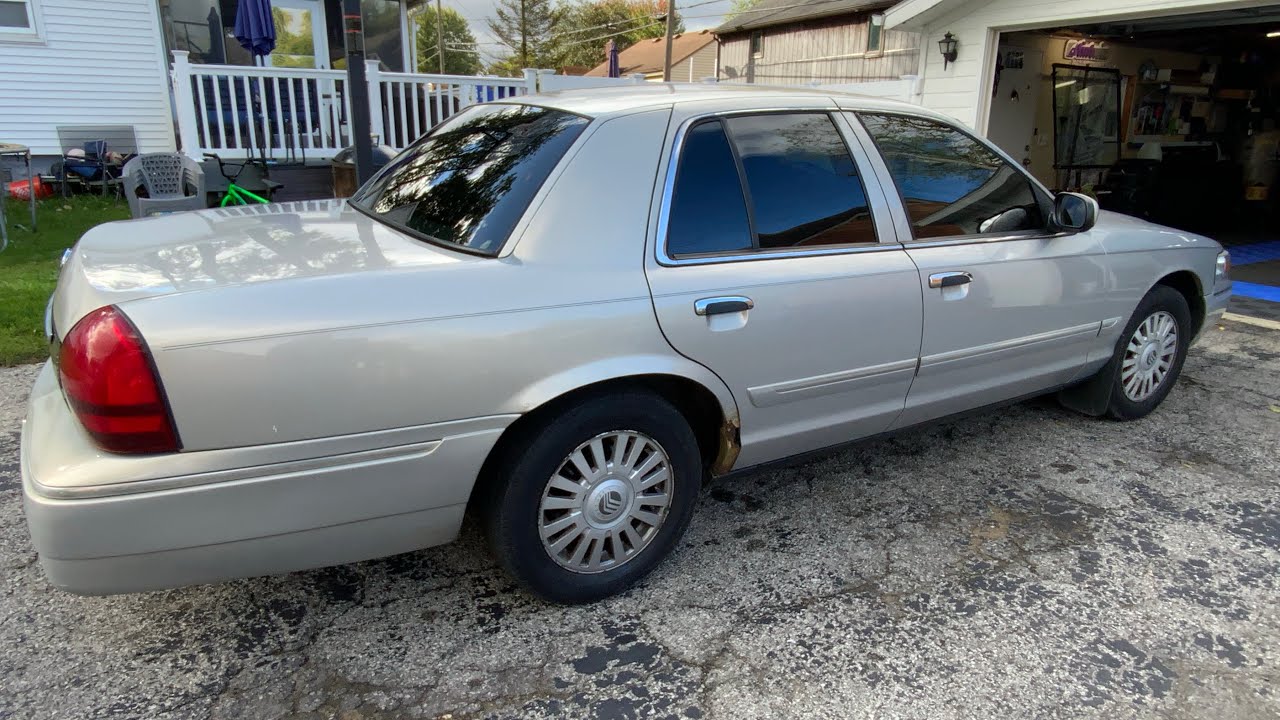 2007 Mercury Grand Marquis full tint in time lapse. - YouTube