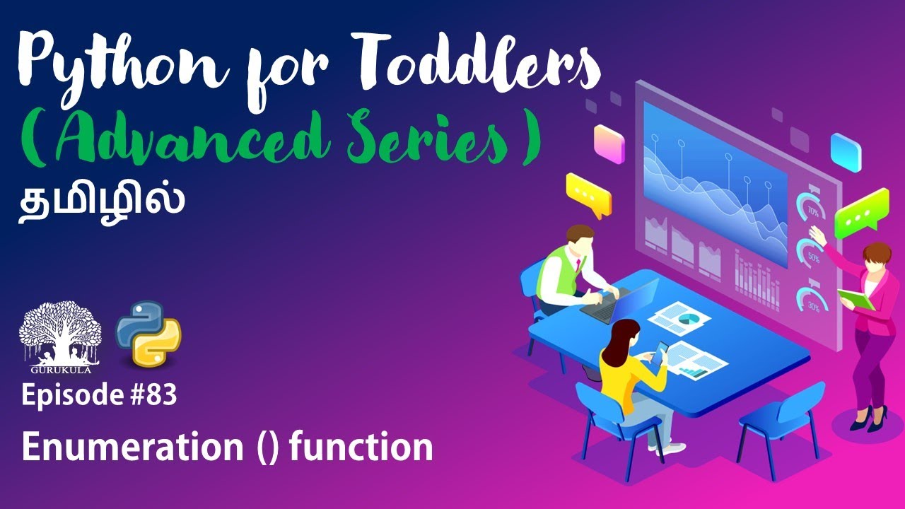 Learn Python programming in TAMIL | Enumeration () function | [Tamil ...